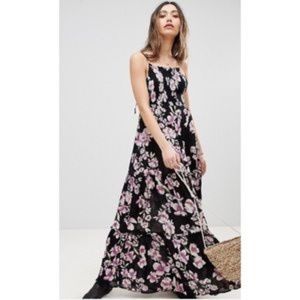 Free People | Dresses | Free People Garden Party Floral Maxi Dress ...